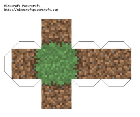 Minecraft Skins Free To Print Grass Jnrblu