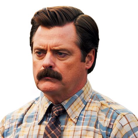 Download Animated Ron Swanson Png Jhf70