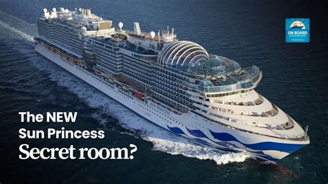 On Board With Cruise Passenger The New Sun Princess Has A Secret In