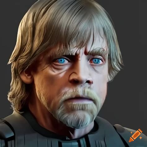 Luke Skywalker Cartoon Face