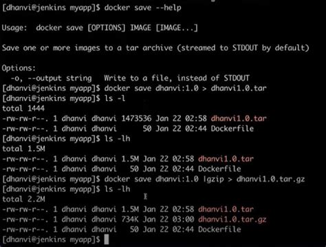 Docker Image Shipping Using Save And Laod Commands