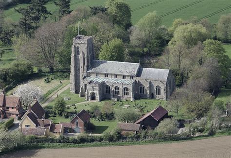 Cockfield Aerial Image St Peters Church Suffolk Uk Flickr