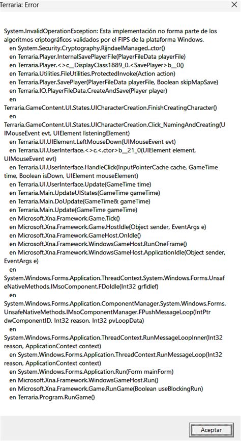Error Terraria The Independent Video Game Community