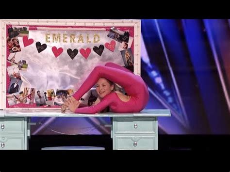 Americas Got Talent Emerald Gordon Wulf Shocks The Judges With Amazing