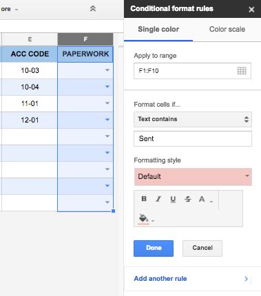 The Basics Conditional Formatting Quentin Frismand