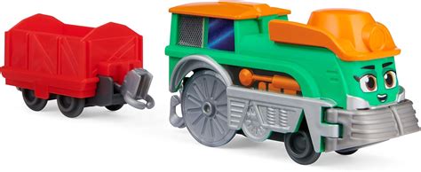 Mighty Express 6061436 Farm Frieda Push And Go Train With Freight Wagon