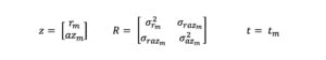 Extended Kalman Filter Python Example Radar Tracking