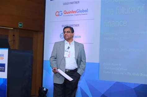 Nambi Rajan N On Linkedin It Was Pleasure To Share Perspective On Blueprint Of Future Of Finance