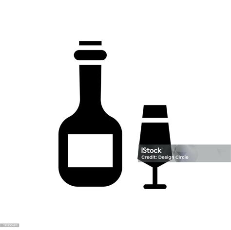 해피 아워 벡터 솔리드 아이콘 스타일 일러스트레이션 Eps 10 파일 노트북에 대한 스톡 벡터 아트 및 기타 이미지 노트북 노트북 사용하기 동업자 Istock