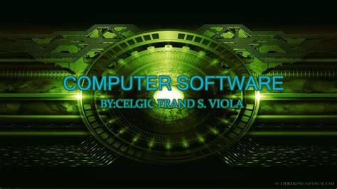 Computer Software Ppt