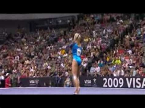 2009 Visa Championships Night 1 Samantha Peszek Fx Youtube