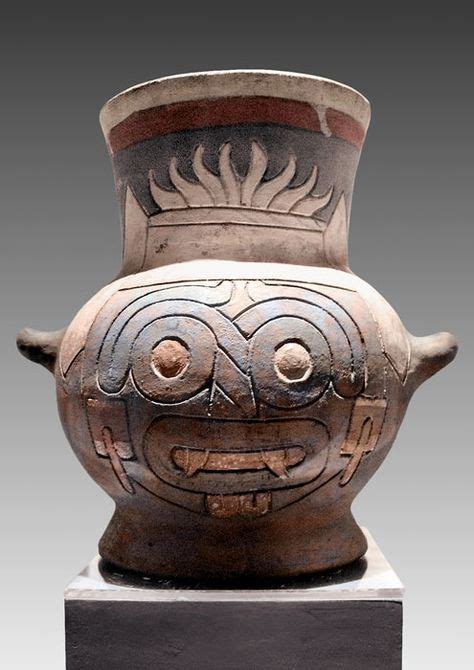 Ceremonial Vessel ~ Aztec Pottery Primitive Pottery Designs Aztec