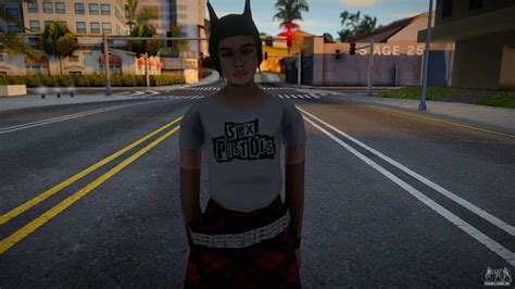 Girl Sex Pistols Para Gta San Andreas