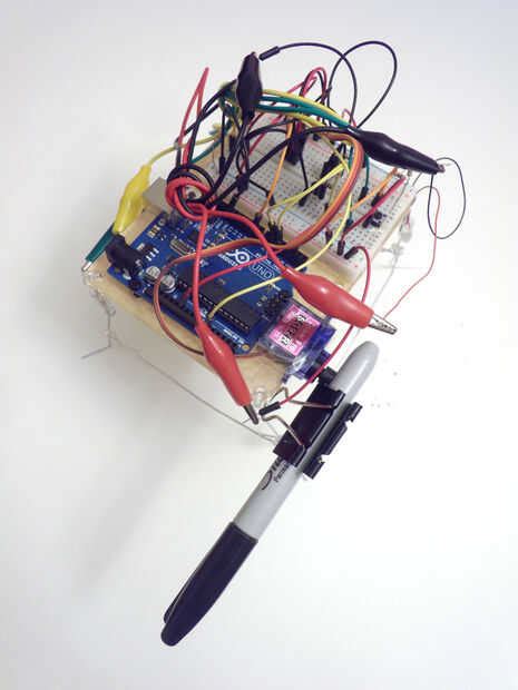 Máquina Con Arduino De Dibujo