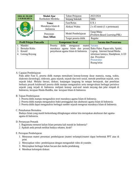 Anas Alfian T1 7 B Aksi Nyata Asesmen Ii Pdf