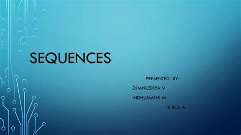 Sequences In Python Include List Tuple String And Range Ppt