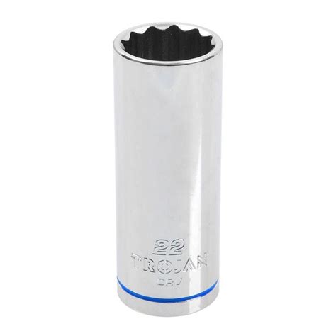 Trojan 22mm 12 Drive Deep Socket Bunnings Australia