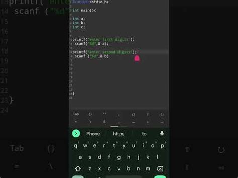 How To Write A Sum Of 2 Numbers Program C Programming YouTube