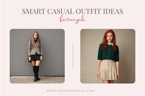 22 Outfit Ideas To Dress Smart Casual For Girls Josies Journal