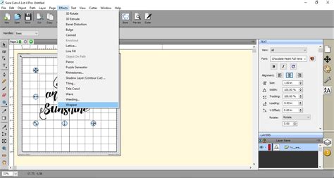Using The Wrapper Function In Sure Cuts A Lot 4 Design Bundles