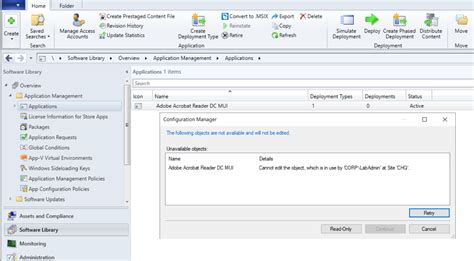 Objekte In ConfigMgr Mit Powershell Entsperren ConfigMgr