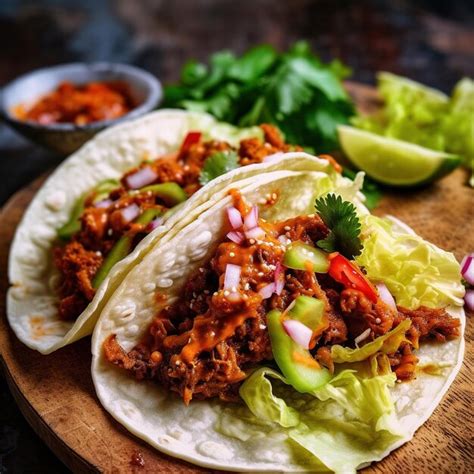 Premium Ai Image Cauliflower Tacos