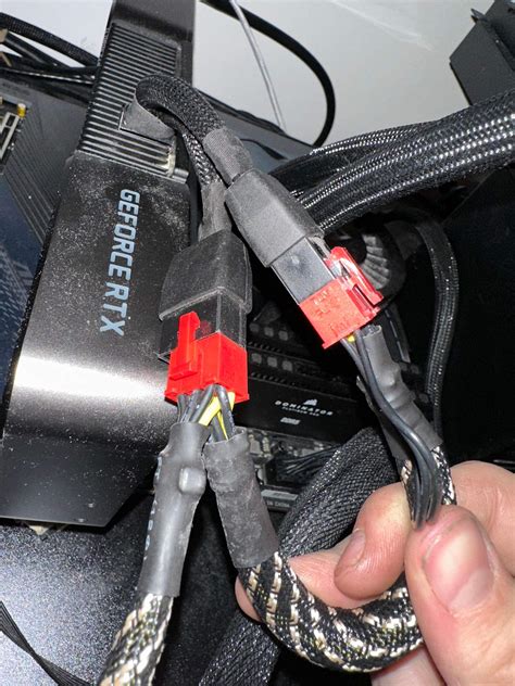 Gpu Pin Anschluss Gaming Pc Netzteil Nvidia Geforce Rtx