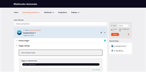 Webhooks Automate