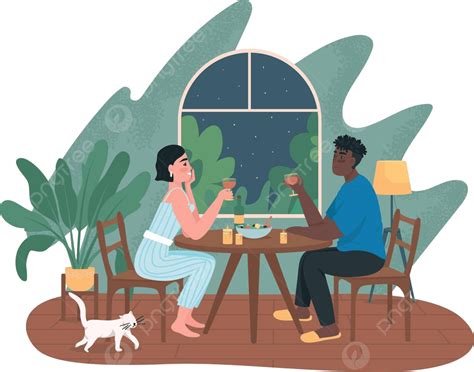 Dinner Date Clip Art