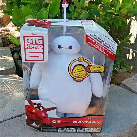Disney Big Hero 6 Baymax Plush Figure 10 Inches With Sound Effects