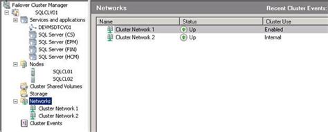 Managing A Windows And Sql Server Cluster Using The Failover Cluster