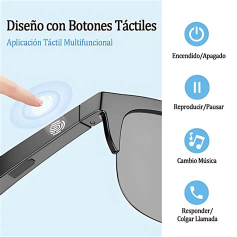 Lentes Inteligentes De Audio Bluetooth Estilo Y Música En Un Solo Ac