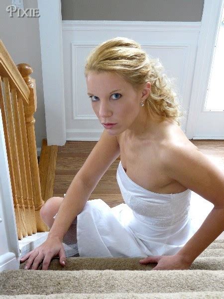 Amber Pixie Wells In White