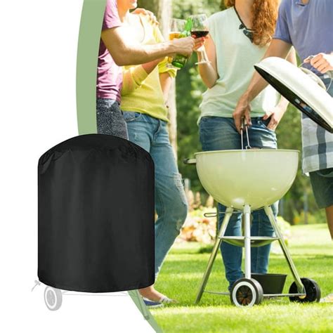 Weber 18 Inch Charcoal Kettle Grill Cover Breathable And Water Resistant