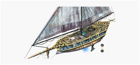 Airship Dandd Hd Png Download Kindpng