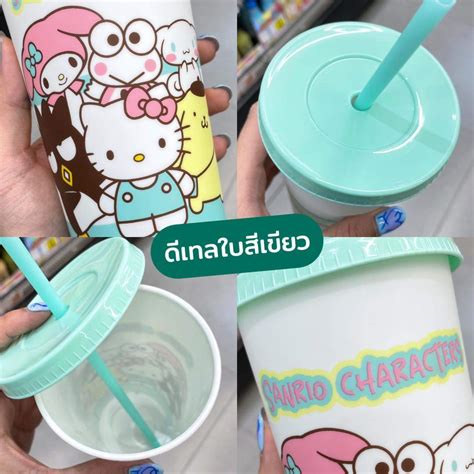 7 Eleven X Sanrio แก้ว Sanrio เรืองแสง 4 ลายสุดคิวท์ น่าสะสม ปันโปร Punpromotion