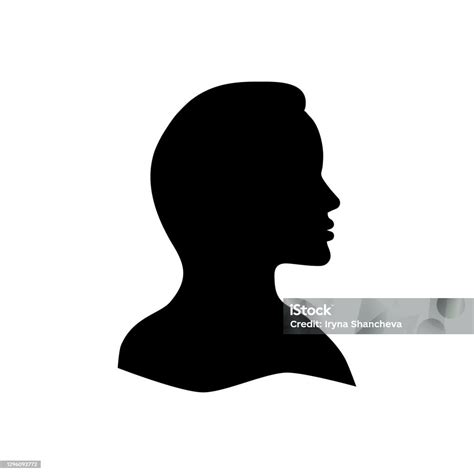 Woman Profile Silhouette Vintage