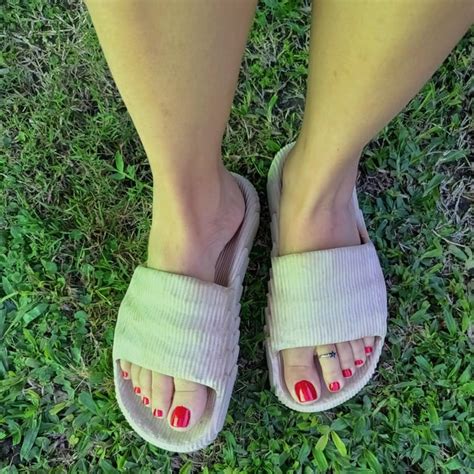 Sunny Ideal To Show Off My Beautiful Feet ☀️ ️ What Do You Think 🌻