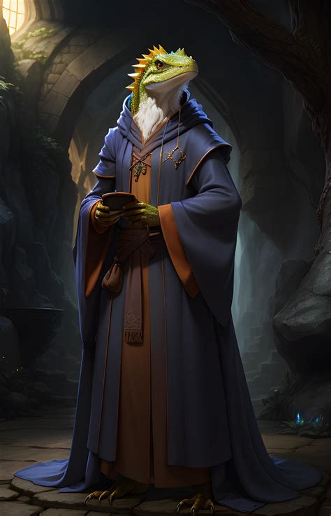 Lizard Wizard By Bonsiwolf On Deviantart