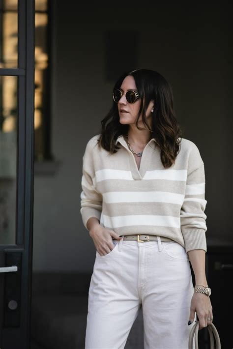 Tan And White Outfit Ideas The Gray Details