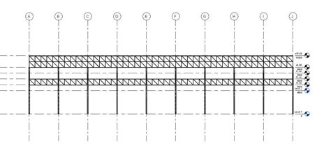 Factory Design High Detail Revit Structure Robot Structre Model 3d