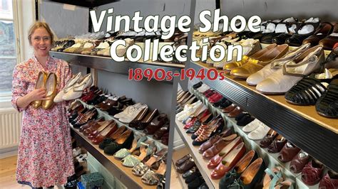 My Original Vintage Shoe Collection 1890s 1940s Youtube