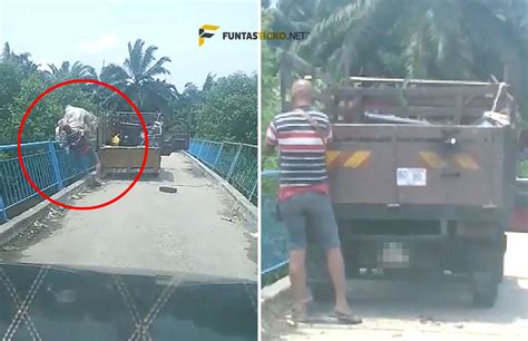 Buang Sampah Dalam Sungai Pemandu Lori Ditahan