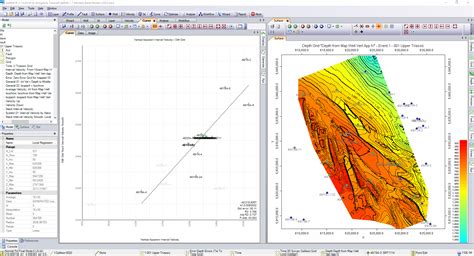 How To Use Kriging With External Drift Velpak Seismic Inversion