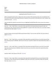 NETW260 Module 5 Report 1 2021 Docx NETW260 Module 5 Practice Lab Report Name Date Professor