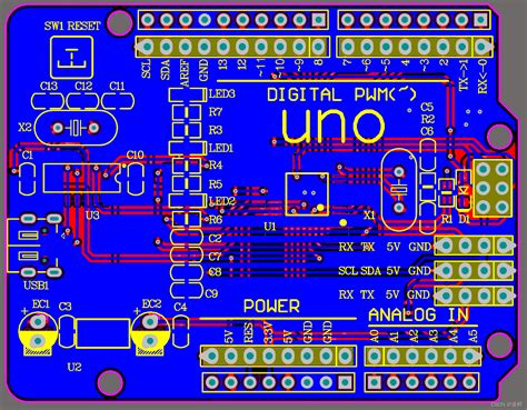 手把手教你开发一款属于自己的arduino开发板自制arduino开发板 Csdn博客