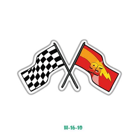 Pixars Cars Flags