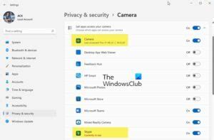 How To Find Out Which App Is Using The Webcam In Windows
