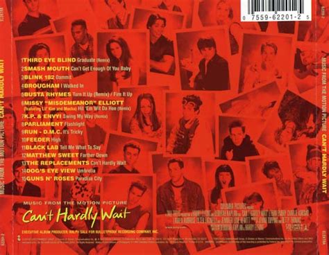 Cant Hardly Wait Soundtrack 1998 Cd Sniper Reference Collection Of