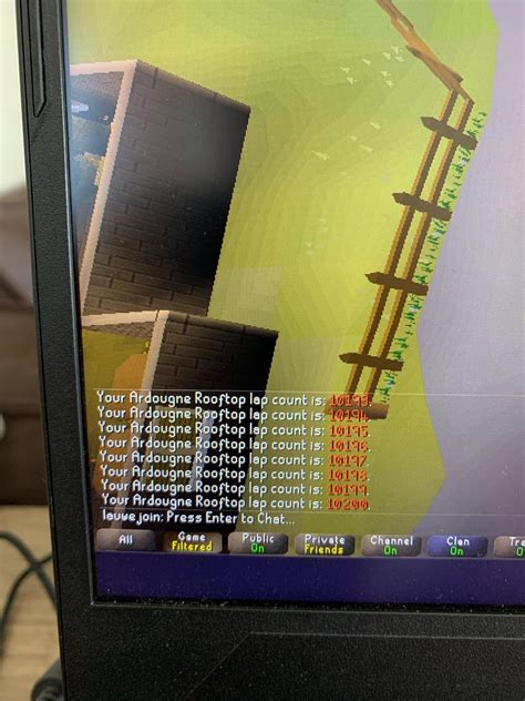 What Is Your Most Rooftop Laps On Osrs R2007scape